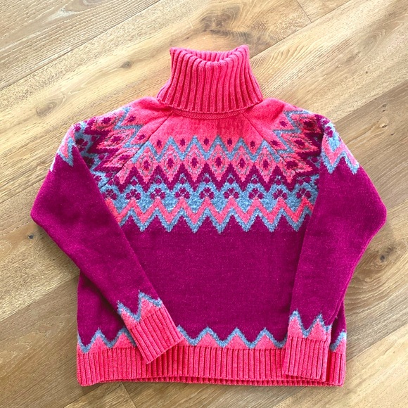 Krimson Klover | Sweaters | Krimson Klover Layla Fairisle Turtleneck ...